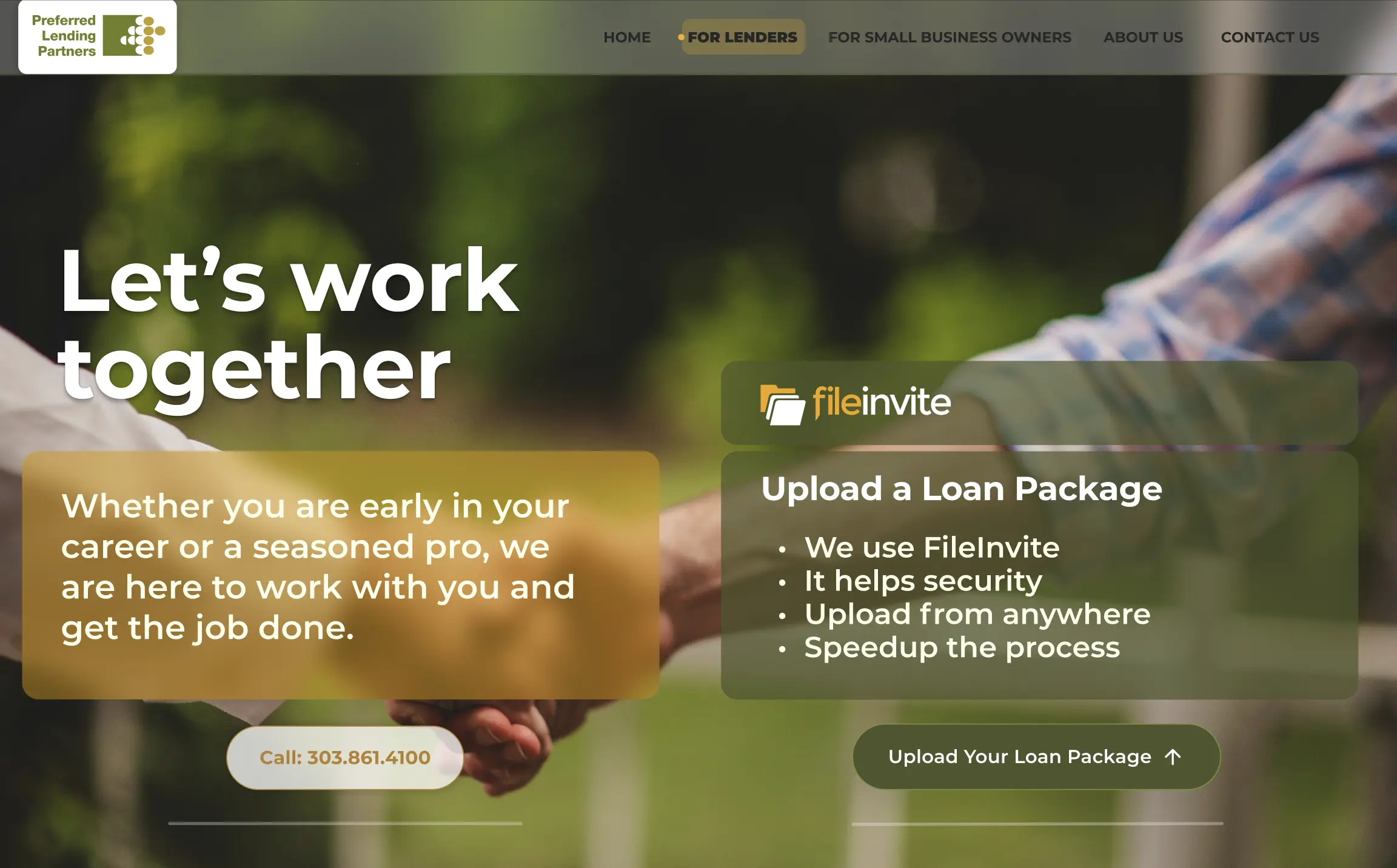 For Lenders - Preferred Lending Partners